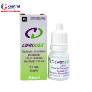 Thuốc Ciprodex nhỏ tai điều trị dứt điểm viêm tai giữa, tai ngoài