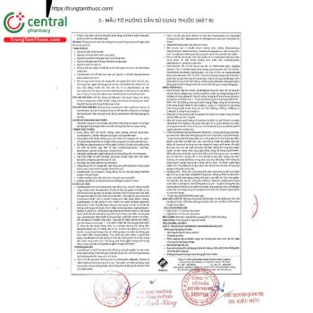 Thuốc Ciprofloxacin 500mg Vidipha điều trị nhiễm khuẩn xương và khớp