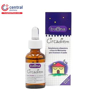 [CHÍNH HÃNG] Thuốc Buona Circadiem - hỗ trợ giấc ngủ ngon cho bé