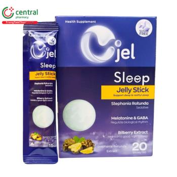 Thạch ăn liền Cjel Sleep - Giúp dễ ngủ, ngủ ngon giấc, hỗ trợ an thần