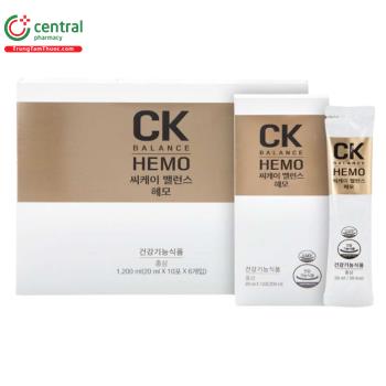 Thuốc CK Balance Hemo Jin cải thiện sức khỏe thể chất, trí não