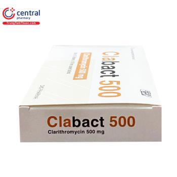 Thuốc Clabact 500: tác dụng, chỉ định, lưu ý khi sử dụng