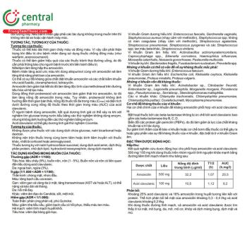 Thuốc Claminat 600 - Điều trị nhiễm khuẩn nặng do vi khuẩn nhạy cảm