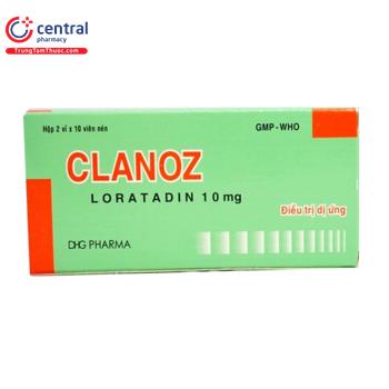 [CHÍNH HÃNG] Thuốc Clanoz - Điều trị viêm mũi dị ứng hiệu quả