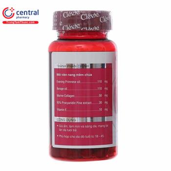 [CHÍNH HÃNG] Thuốc Clevie Lavera ngăn ngừa lão hóa, bổ sung Collagen