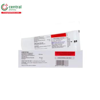 Thuốc Clindamycin and Benzoyl Peroxide Gel Peroclin 5% - gel trị mụn