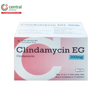 Thuốc Clindamycin EG 300mg: Điều trị các tình trạng nhiễm khuẩn nặng