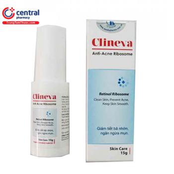 Thuốc bôi ngừa mụn Clineva Anti Acne Ribosome: chỉ định, cách dùng
