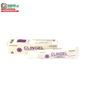 Thuốc Clingel 1% dạng gel điều trị mụn trứng cá, mụn viêm