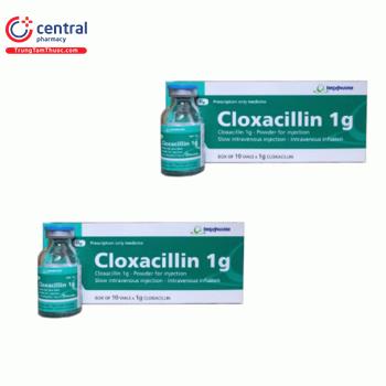 [CHÍNH HÃNG] Thuốc Cloxacillin 1g Imexpharm - điều trị nhiễm khuẩn