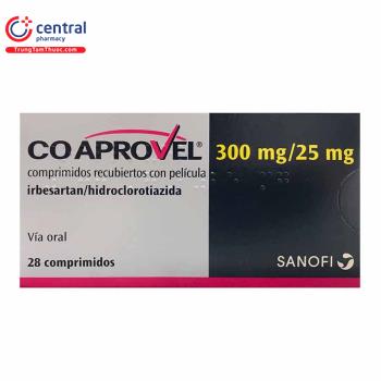 Thuốc CoAprovel 300 mg/25 mg - Điều trị tăng huyết áp