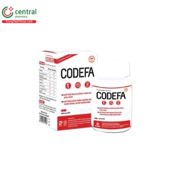 Thuốc CODEFA làm tan cục máu đông, tăng lưu thông máu não