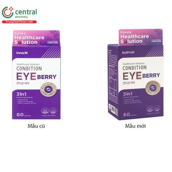 Viên uống sáng mắt Condition Eye Berry giúp nâng cao thị lực cho đôi mắt