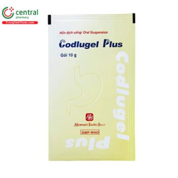 Thuốc Codlugel Plus điều trị biểu hiện khó chịu do bệnh lý về dạ dày