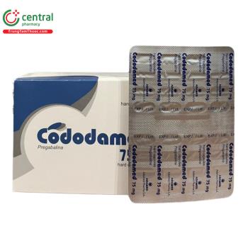 [CHÍNH HÃNG] Thuốc điều trị đau dây thần kinh Cododamed 75mg