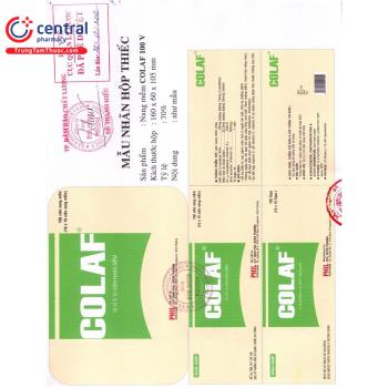 Thuốc Colaf tăng tuần hoàn não, chống lão hoá và tăng cường thị lực