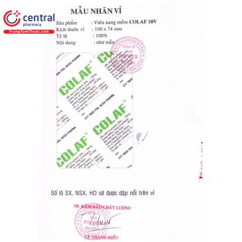 Thuốc Colaf tăng tuần hoàn não, chống lão hoá và tăng cường thị lực