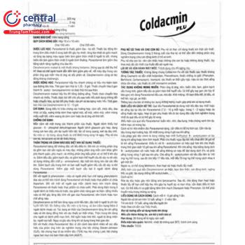 Thuốc Coldacmin Flu (Hộp 10 vỉ x 10 viên) - thuốc đặc trị cảm cúm
