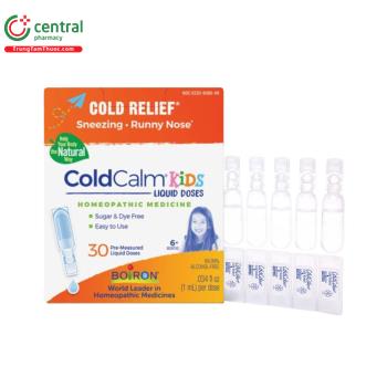 Thuốc ColdCalm Kids Boiron - Giảm các triệu chứng cảm lạnh, cảm cúm