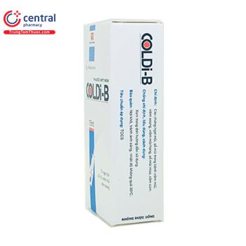 Thuốc xịt mũi Coldi-B giúp giảm ngạt mũi, sổ mũi nhanh chóng