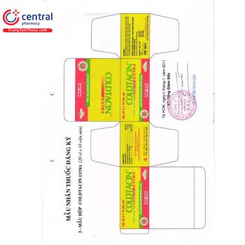 Thuốc Coldtacin Extra (Hộp 10 vỉ x 10 viên) - Xóa tan các triệu chứng ...