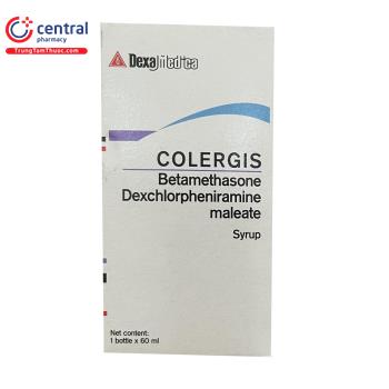 [CHÍNH HÃNG] Thuốc Colergis syrup điều trị viêm mũi dị ứng