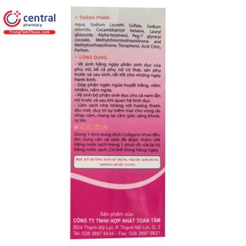 [CHÍNH HÃNG] Dung dịch vệ sinh Coligyno 100ml hết ngứa, khử mùi