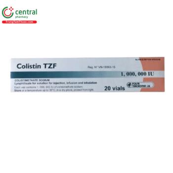 Thuốc Colistin TZF (Natri colistimethat) điều trị nhiễm trùng nặng