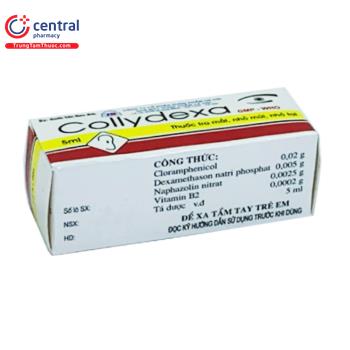 Thuốc Collydexa - Thuốc tra mắt, nhỏ mũi và tai điều trị nhiễm khuẩn