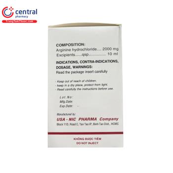 Thuốc Colonic 2000mg/10ml-Điều trị tăng amoniac do rối loạn bẩm sinh