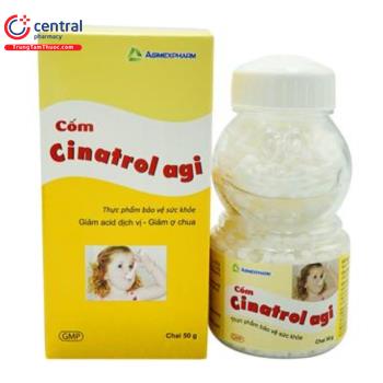 Thuốc Cinatrol Agi (Cốm Trắng) hỗ trợ cho hệ tiêu hóa khỏe