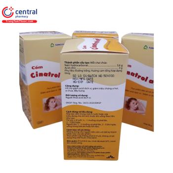 Thuốc Cinatrol Agi (Cốm Trắng) hỗ trợ cho hệ tiêu hóa khỏe