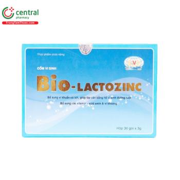 Cốm vi sinh Bio - Lactozinc bổ sung vi khuẩn có ích cho đường ruột