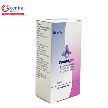 Thuốc Combigan: Cách dùng – liều dùng, lưu ý khi sử dụng