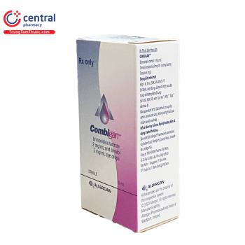 Thuốc Combigan: Cách dùng – liều dùng, lưu ý khi sử dụng
