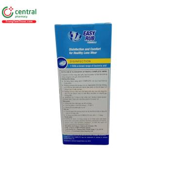 Dung dịch ngâm kính áp tròng Complete Easy Rub Formula 100ml có tốt không?