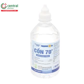 Thuốc Cồn 70 độ HDPharma bôi ngoài da, sát trùng vết thương ngoài da
