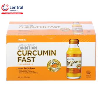 [CHÍNH HÃNG] Nước uống Curcumin Fast bảo vệ hệ tiêu hóa tốt nhất