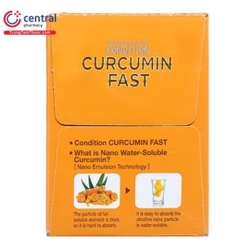 [CHÍNH HÃNG] Nước uống Curcumin Fast bảo vệ hệ tiêu hóa tốt nhất