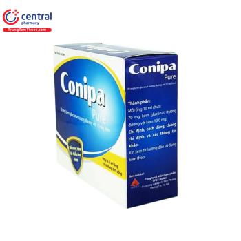 Thuốc Conipa Pure Kẽm 10mg/10ml là thuốc gì? Có tác dụng gì?