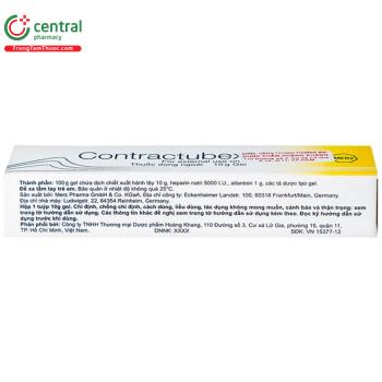 Thuốc Contractubex 10g bôi lên mặt được không? Giá bao nhiêu?