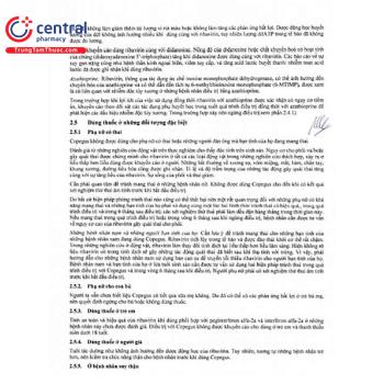 [CHÍNH HÃNG] Thuốc Copegus 200mg điều trị viêm gan C mạn tính