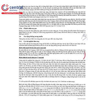 [CHÍNH HÃNG] Thuốc Copegus 200mg điều trị viêm gan C mạn tính