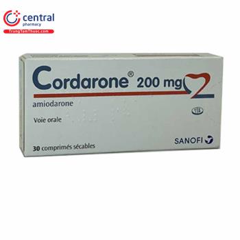 Thuốc Cordarone 200mg: Điều trị rối loạn nhịp tim hiệu quả