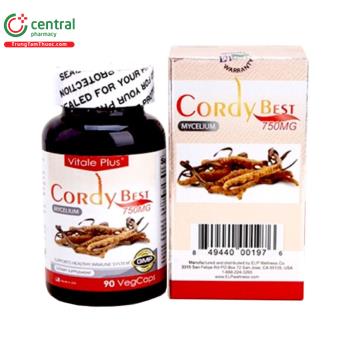 Cordy Best 750mg là thuốc gì? Công dụng, liều dùng, cách dùng?