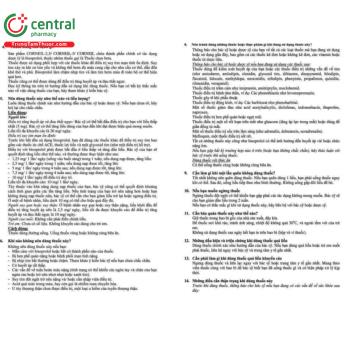[CHÍNH HÃNG] Thuốc Corneil 5 - điều trị cao huyết áp, đau thắt ngực