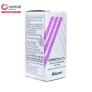 Thuốc Correctol 0.1% 10ml: Cách dùng – liều dùng, lưu ý khi sử dụng