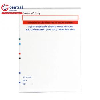 [CHÍNH HÃNG] Thuốc Cortancyl 5mg điều trị viêm và các bệnh tự miễn