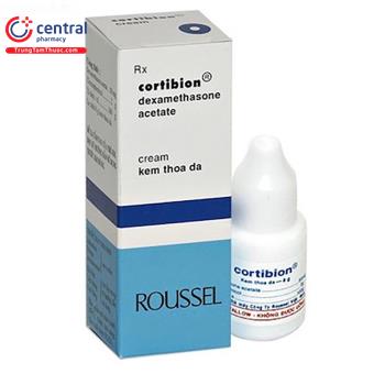 [CHÍNH HÃNG] Thuốc Cortibion trị viêm da do tiếp xúc, viêm nang lông