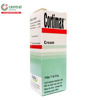 Thuốc Cortimax chứa Cloramphenicol, Triamcinolone trị các bệnh về da.